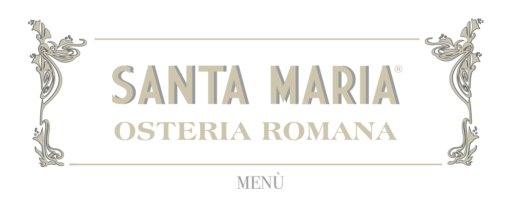 SANTA MARIA MENU'